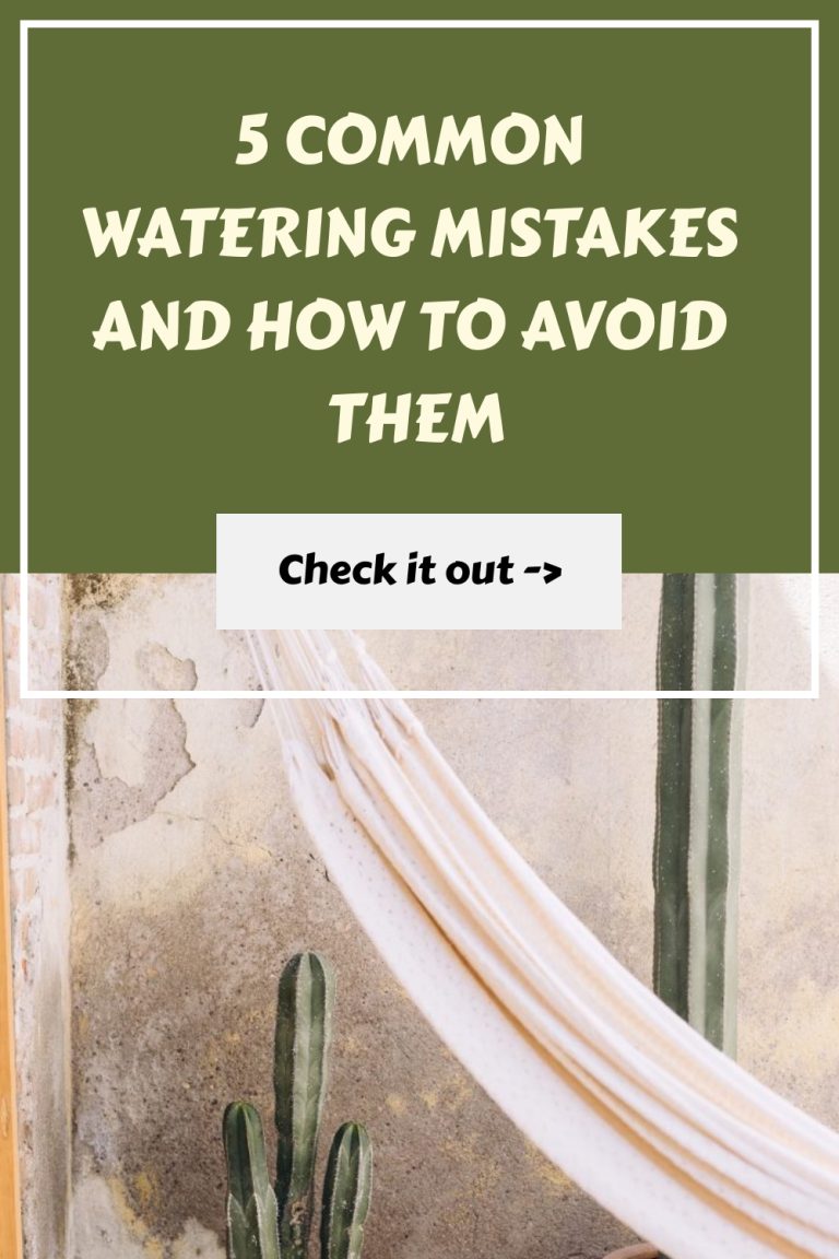 5 Common Watering Mistakes And How To Avoid Them - gardeninginspired